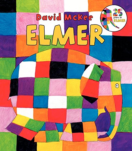 Amazon.com: Elmer the Patchwork Elephant: Bean Bag: Kids Preferred: Baby