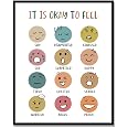 Amazon.com: It Is Okay To Feel, Boho Classroom Decor, Mental Health ...