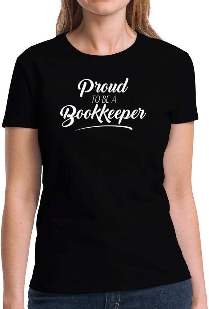 Eddany Proud to be an Bookkeeper T-Shirt Femme: Amazon.fr: Vêtements et ...