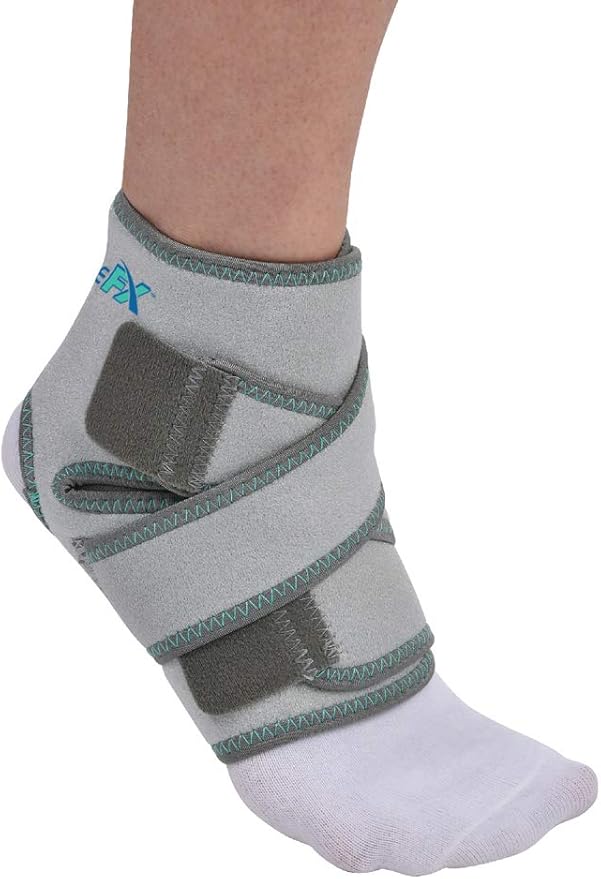Amazon.com: BraceFX Adjustable Ankle Support, Figure-Eight Straps, for ...
