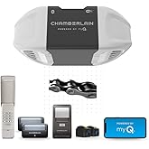 Chamberlain B970T Smart Garage Door Opener with Battery Backup - myQ ...