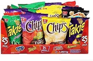 Barcel Surtido De Botanas - 25 Pack : Amazon.com.mx: Alimentos y Bebidas