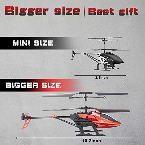 VATOS Remote Control Helicopter Toys for Boys Kids RC Helicopters Altitude Hold Hobby RC ...