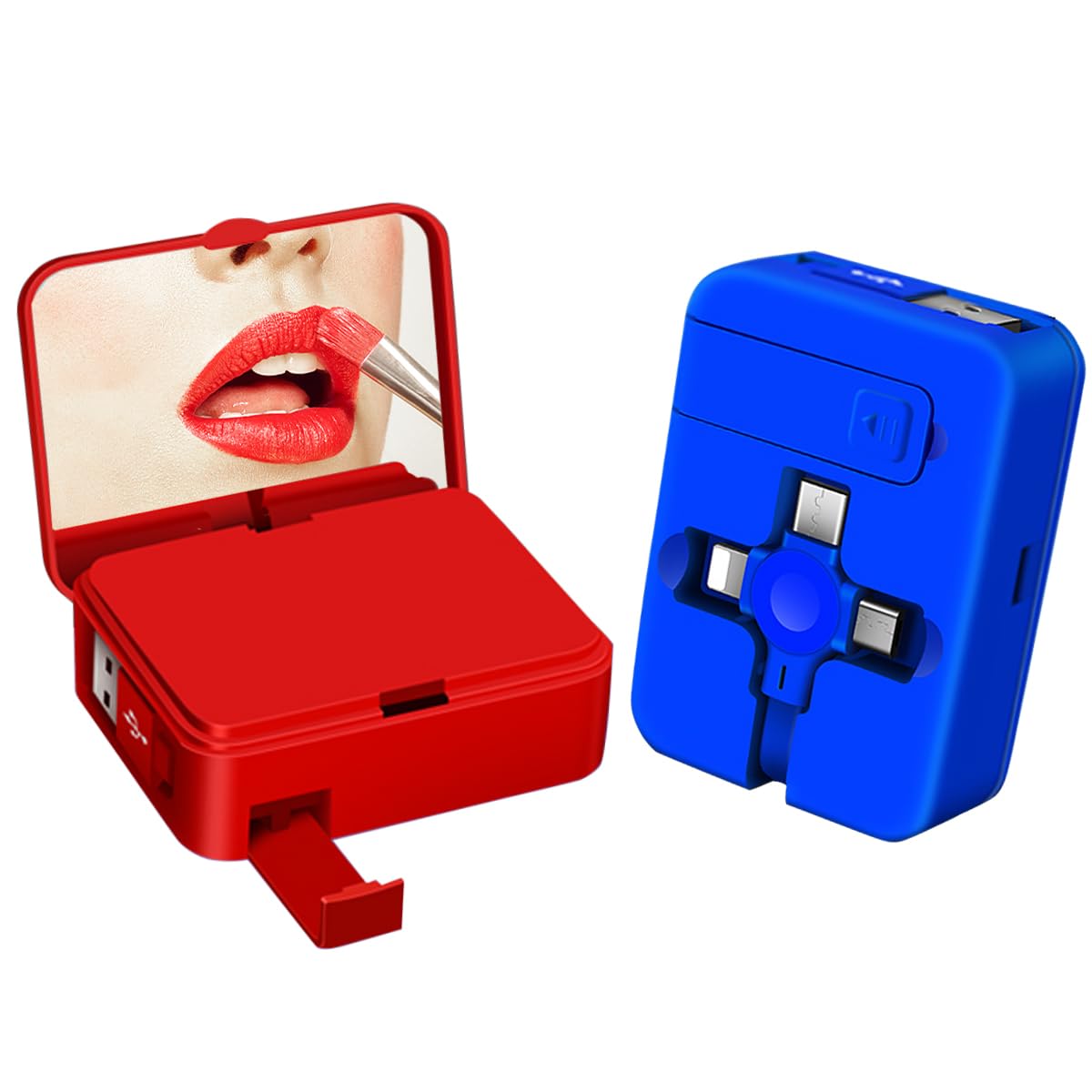 3 in 1 Charging Cable, Three in One Charging Cable Roll, Retractable ...