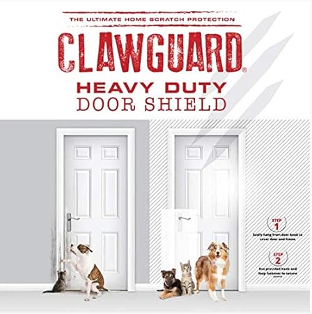 CLAWGUARD Heavy Duty Big Dog Scratch Shield - Ultimate Door, Frame ...