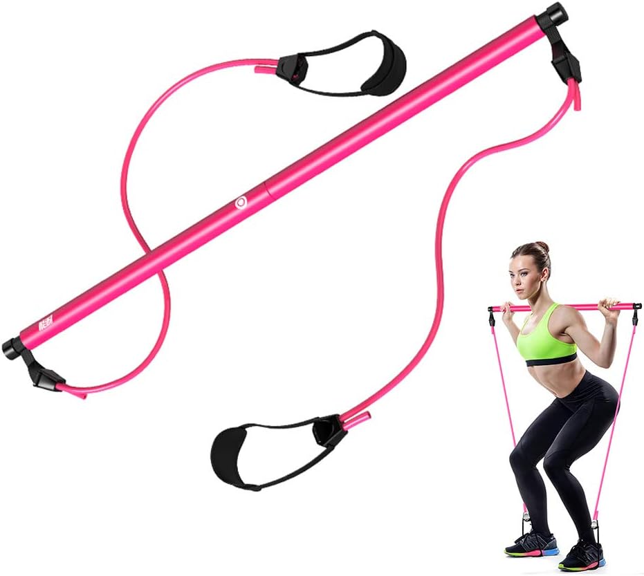 Amazon.com : AUTUWT Home Gym Resistance Band System, Adjustable ...