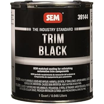 Amazon.com: SEM Trim Black Ultra Automotive Spray Paint - 14.5 Ounce ...