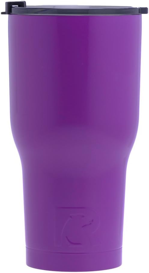 Amazon.com | RTIC Double Wall Vacuum Insulated Tumbler, 30 oz, Purple ...