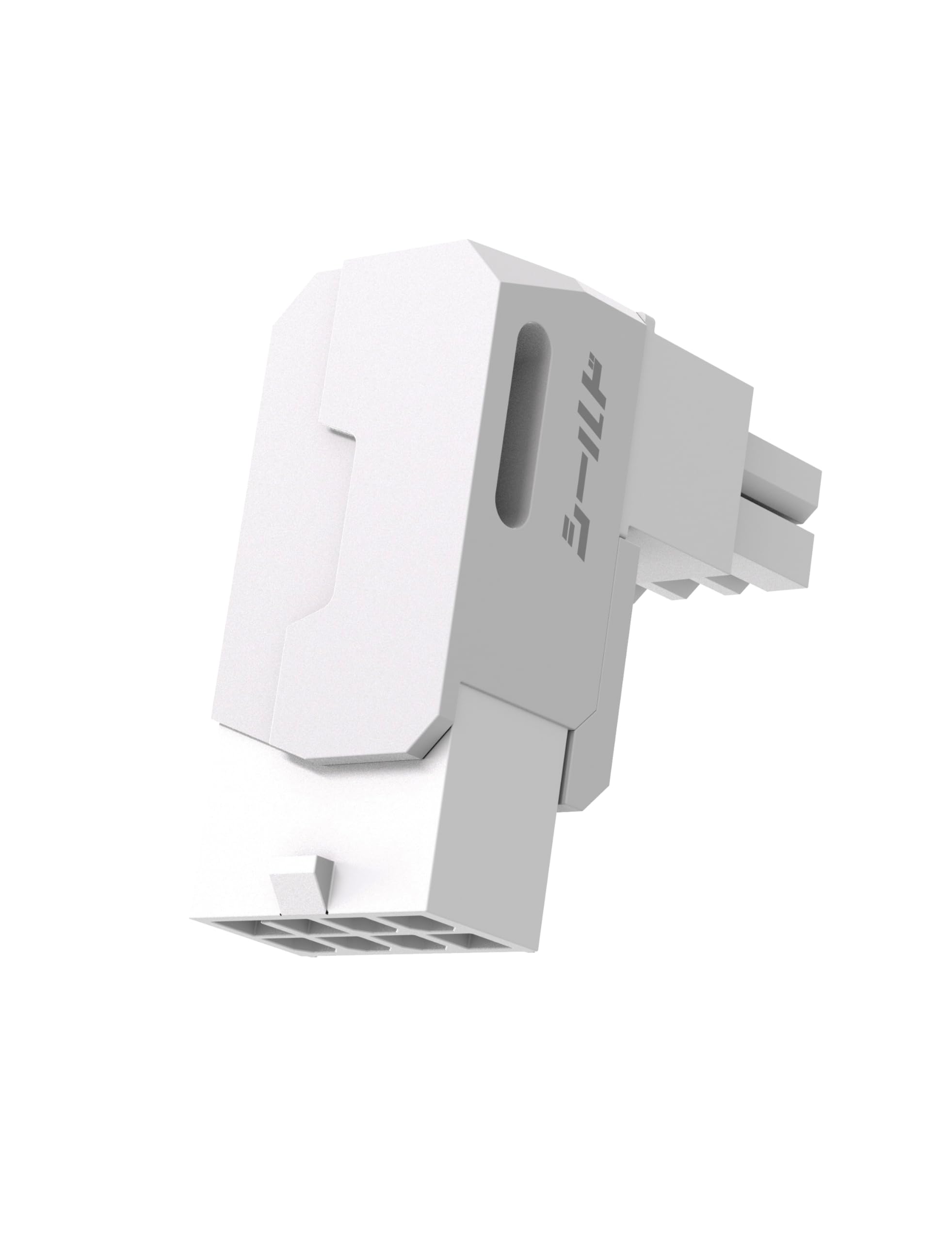 EZDIY-FAB Shield Series 8-Pin PCIe GPU Power Adapter,90-Degree Angled ...