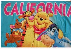 Amazon.com: Disney Winnie The pooh Eeyore & Roo Beach Bath Towel : Home ...