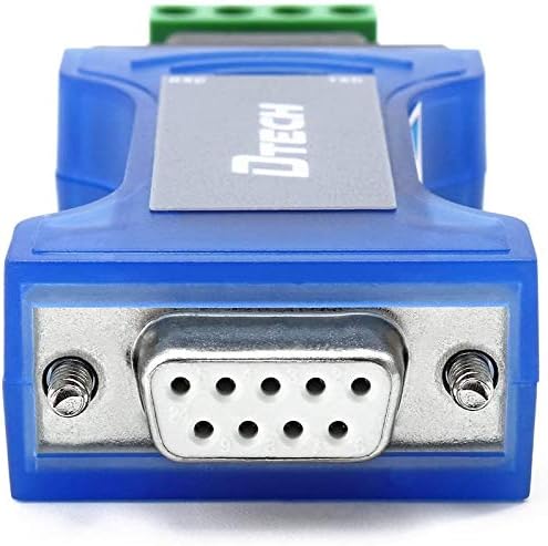 DTECH RS232 to RS485 Converter Serial Communication Data with TX RX LED Indicators and Terminal ...