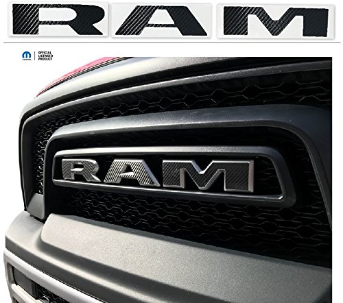 Amazon.com: Reflective Concepts -"RAM" Grille Emblem Overlay Decal ...
