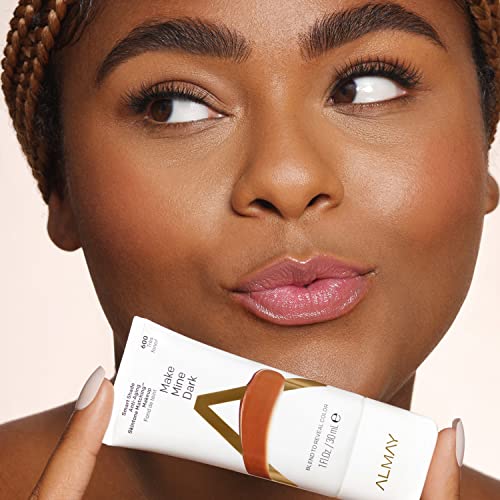 Almay Anti-Aging Foundation, Smart Shade Skintone Matching Makeup, Natural Finish with SPF 20 ...