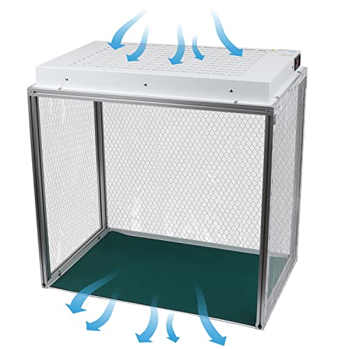 Laminar Air Flow Hood Fan Filter Unit Clean Bench Dust Free Room with ...