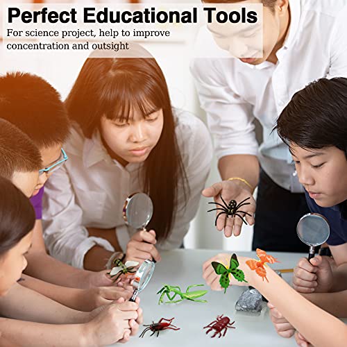 48 Pieces Plastic Insect Fake Bugs Assorted Insect Figure Toys Lifelike ...