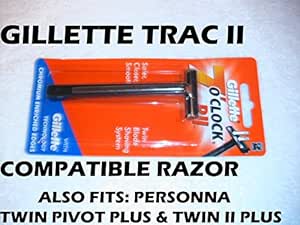 Amazon.com: Trac II Razor (Compatible): Beauty