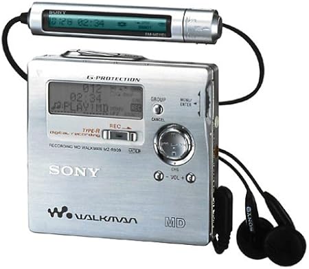 Sony MZ-R909/S Portable Mini Disc Player: Amazon.co.uk: Audio & HiFi