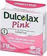 Amazon.com: Dulcolax Pink Laxative Tablets, 25 Count, Women'S Gentle ...