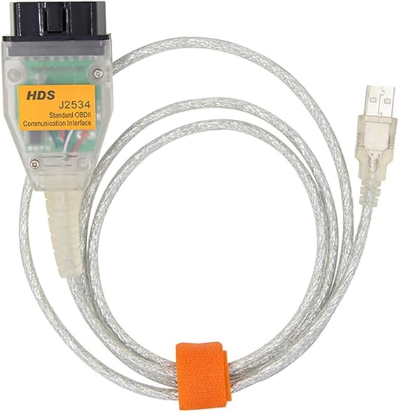 OBDII Interface Adapter HDS J2534 Usb Cable OBD2 Automotive Fault ...