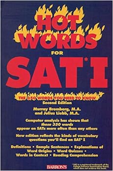 Hot Words for Sat I: The 350 Words You Need to Know (Barron's Hot Words ...