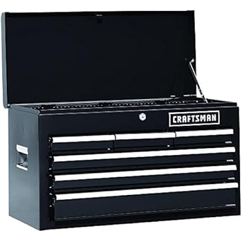 Amazon.com: Craftsman 6 Drawer Heavy Duty Top Tool Chest, All Steel ...