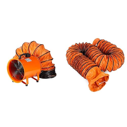 VEVOR Portable Utility Blower, 12 Inch 585W 3198 CFM Heavy Duty ...