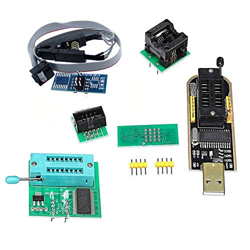KOOBOOK 1Set CH341A 24 25 Series EEPROM Flash BIOS USB Programmer+SOIC8 ...