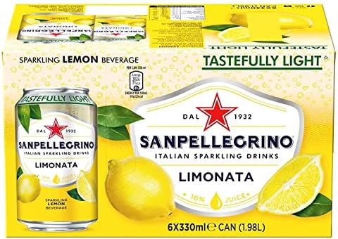 Sanpellegrino Lemon Limonata Sparkling Drink - 6x330ml price in UAE ...