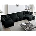 Amazon.com: GNIXUU 146“ Oversized Modular Sectional Sofa Cloud Couch for Living Room, Modern ...