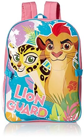 Buy Disney Little Girls Lion Guard Backpack With Lunch, Multi, One Size ...