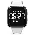 Amazon.com: Focwony Non-Bluetooth Led Fitness Tracker Watch,Digital ...