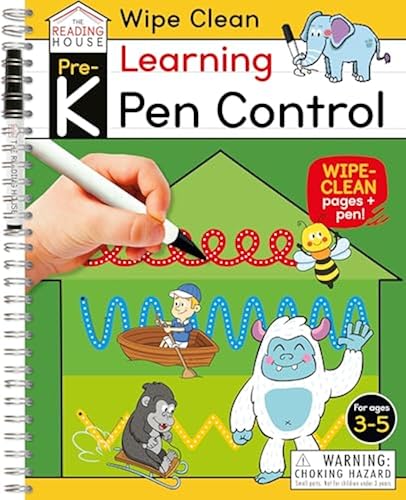 Learning Pen Control (Pre-K Wipe Clean Workbook): Preschool Wipe Off ...