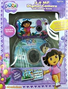 Amazon.com : Nickelodeon Dora the Explorer Digital Camera (927067 ...