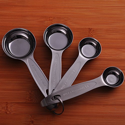 Measuring Cup and Spoon Set,4 Piece top Measuring Tools & Scales ...