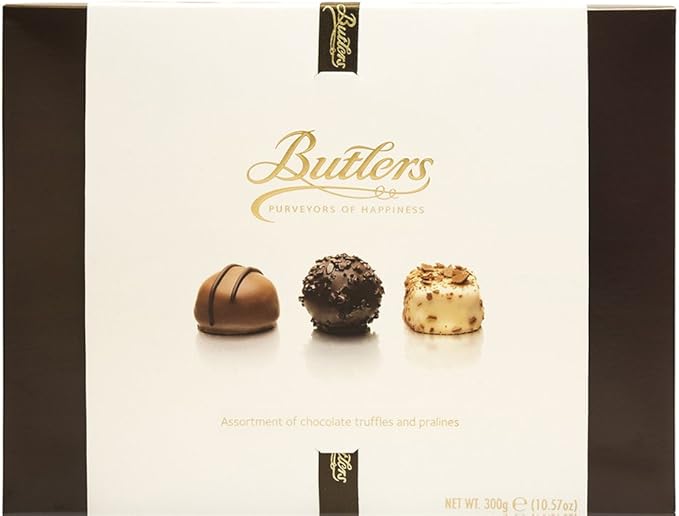 Amazon.com: Butlers - Truffles & Pralines Assortment - 300g: Clothing