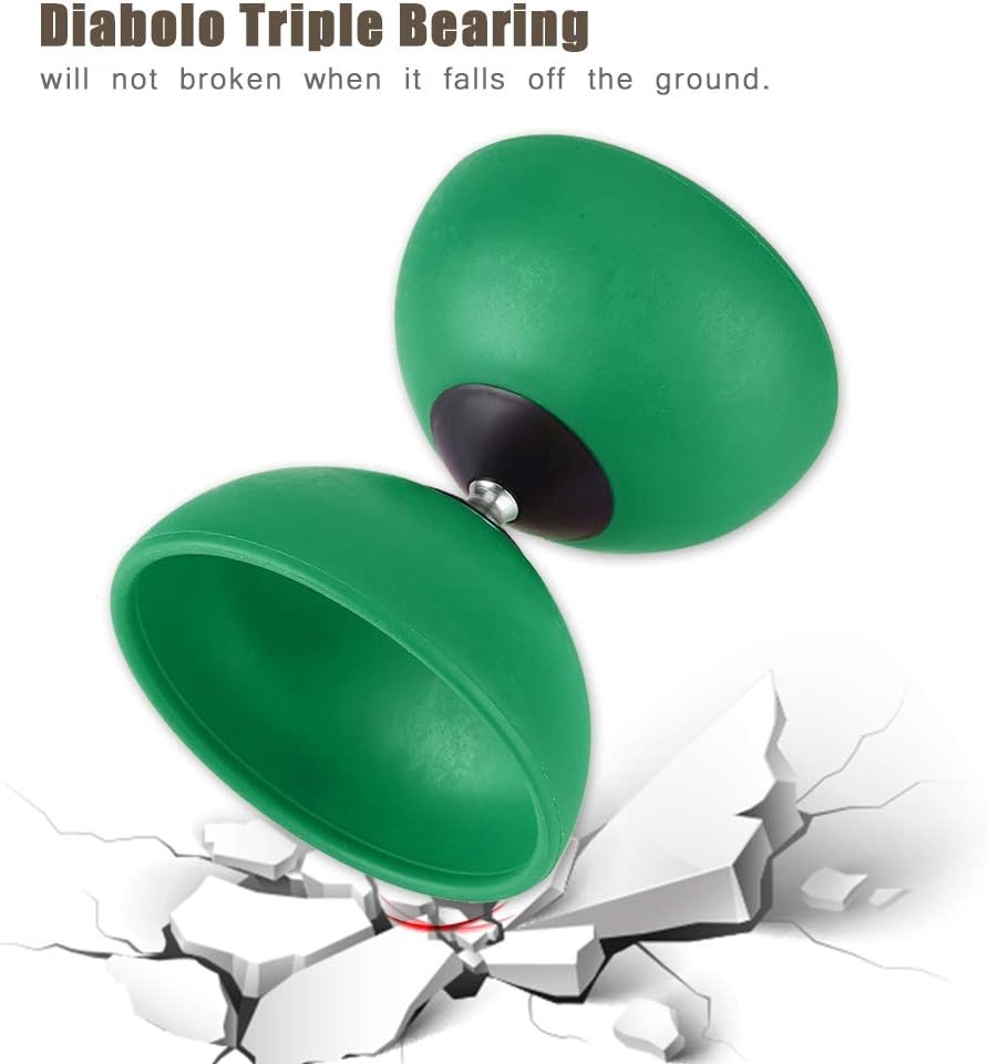 T best Chinese Yoyo, Triple Bearing Diabolo Set Chinese Yoyo with ...