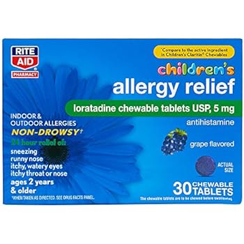 Amazon.com: Allegra Children's Allergy 12 Hour Orally Disintegrating ...