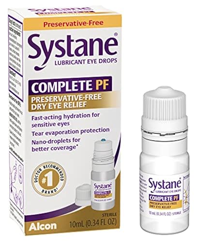 Systane COMPLETE PF Multi-Dose Preservative Free Dry Eye Drops 10ml in ...