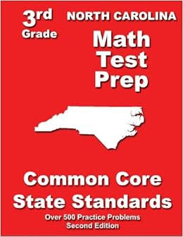 North Carolina 3rd Grade Math Test Prep: Common Core State Standards ...