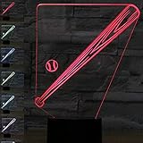 Magma Light Up Baseball Bat and Ball