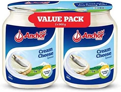 Anchor Jar Spread Cream Cheese, 2 X 900g - Pack of 1 price in Saudi ...