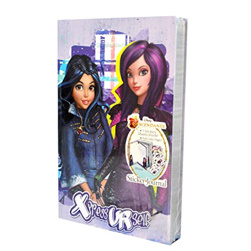 Disney Descendants Sticker Journal Xpress URself Sticker Book Diary ...