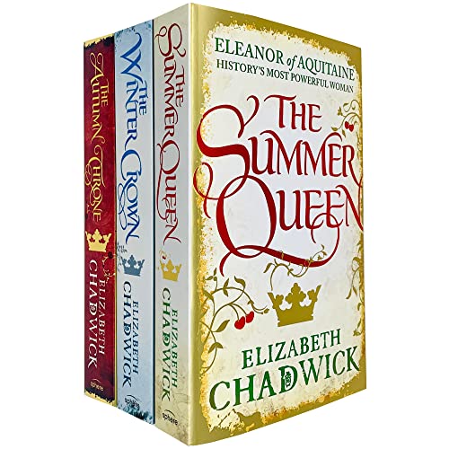 Eleanor of Aquitaine trilogy Books Collection Set By Elizabeth Chadwick ...