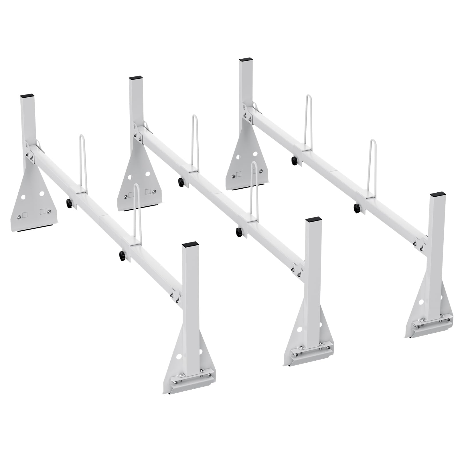 VEVOR Van Roof Ladder Racks, 59" Adjustable Van Racks, 800 lbs Capacity ...