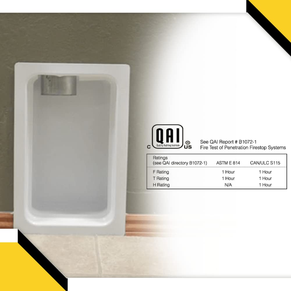 Mua DBX1000M Metal Dryer Vent Box With Snap on Trim Ring | Dryer Box ...