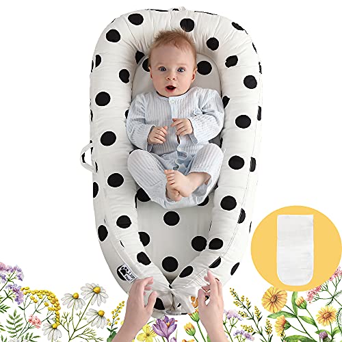 Lion Paw Baby Lounger Sleeper Nest with Replaceable Seasons Mat,100% ...