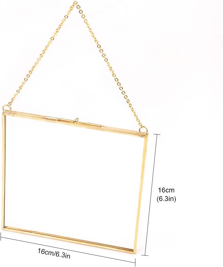 Wall Hanging Glass Frame Glass Frames for Pressed Flowers Glass Frames ...