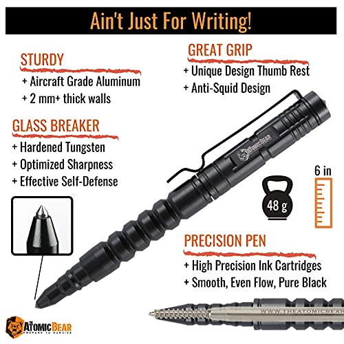 The Atomic Bear Tactical Pen Bundle Multitool - self-Defense Weapons ...