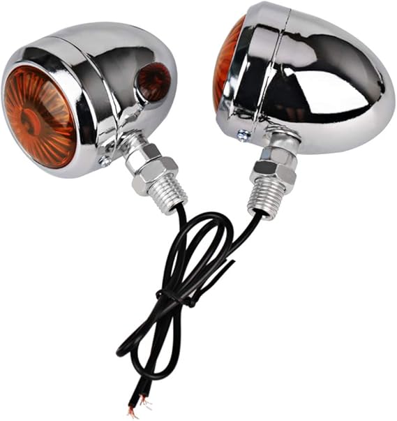 QOHFLD Motorrad Blinker Anzeige, Für Harley, Universal 12V Retro ...