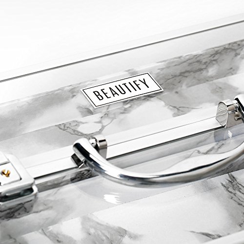 Beautify Professional Large Lockable Acrylic Vanity Makeup and - Want ...